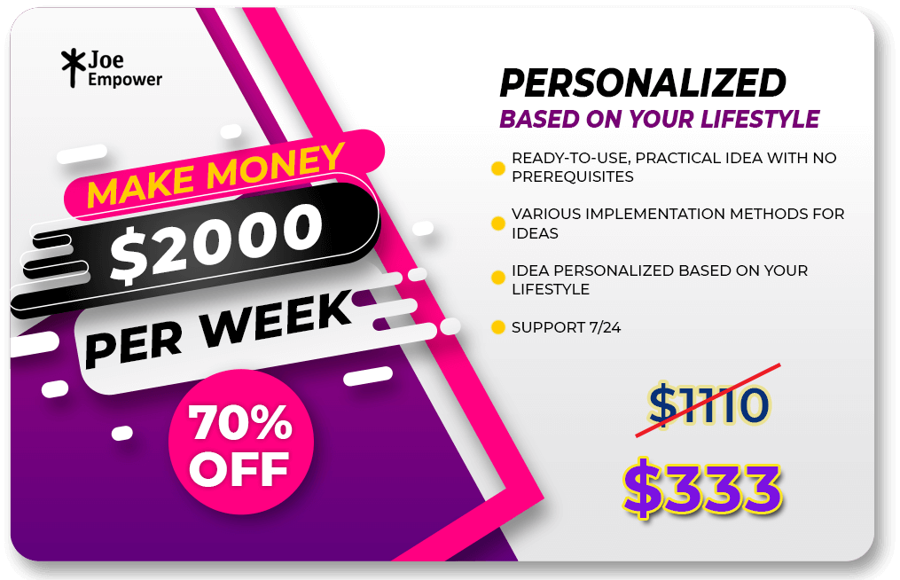 Home2 - Joe Empower Make Money $2000 Per Week